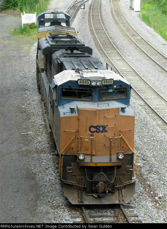 CSX 4845 & 252